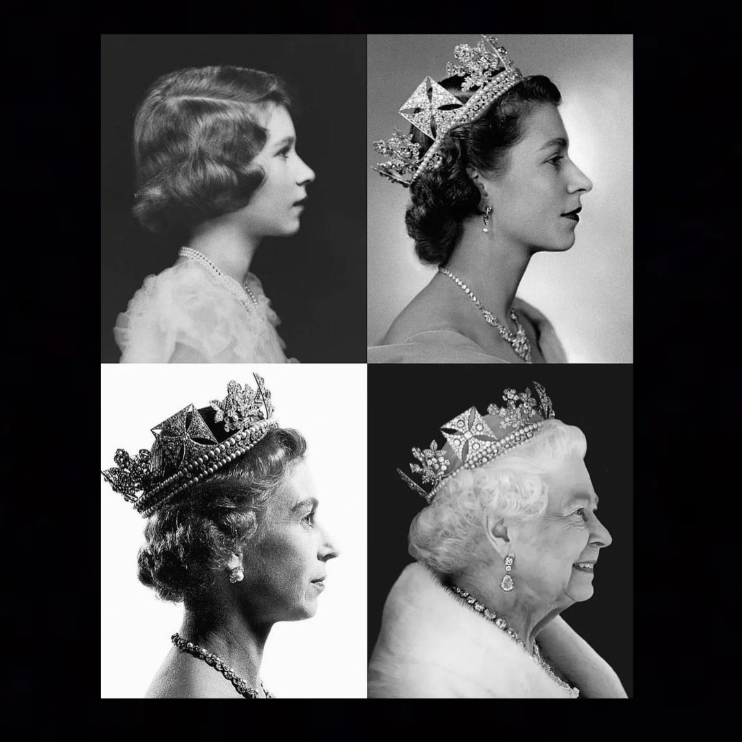 Queen Elizabeth Then And Now